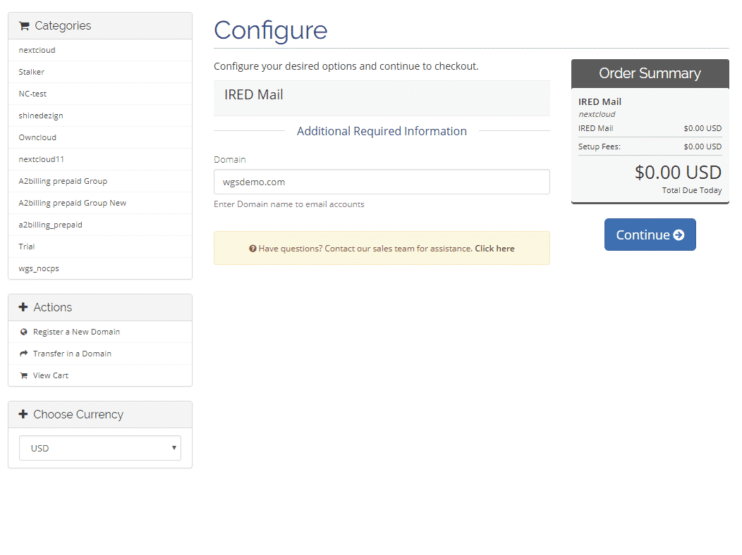 iRedMail WHMCS Module | iRedMail Email Reselling WHMCS