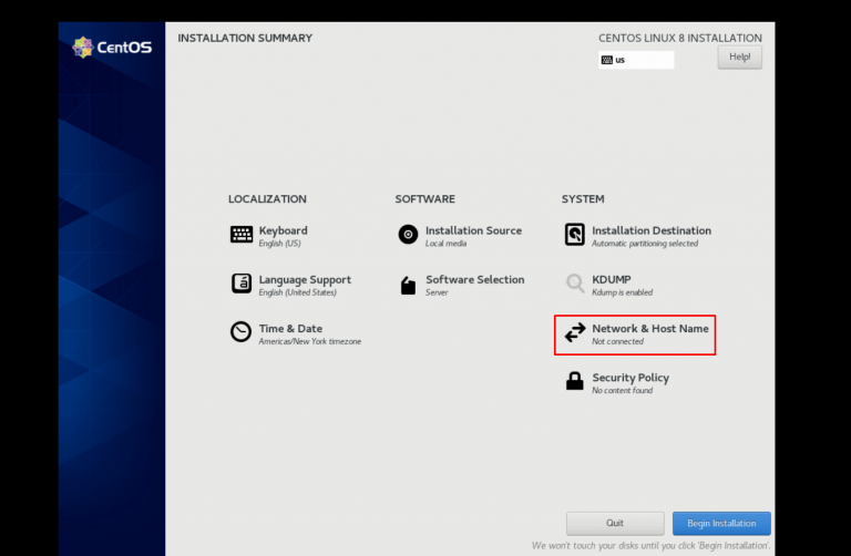 Steps to Create a CentOS 8 VM Template for VMware Automation