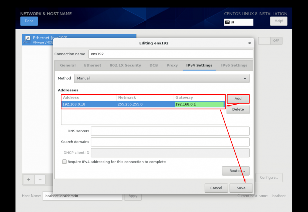 Steps to Create a CentOS 8 VM Template for VMware Automation